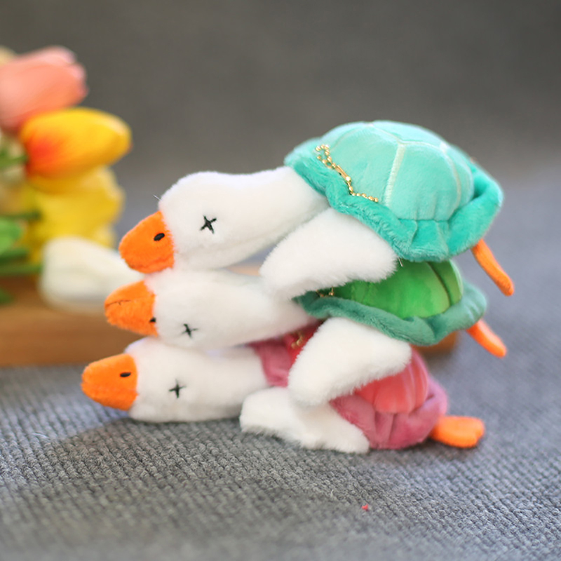 Carino Ciondolo Grande Oca Animale Peluche Giocattolo Creativa Borsa Oca Ornamento Portachiavi Sn