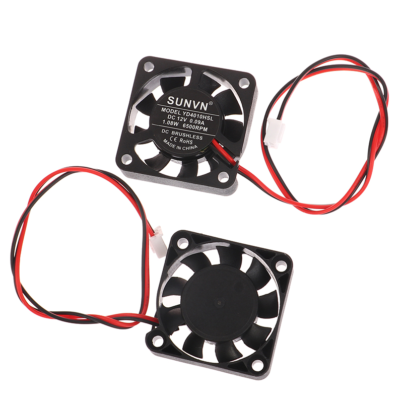 For 40mm Heat dissipation Fan DC 5V 12V 24V 4010 Oil Bearing Brushless ...