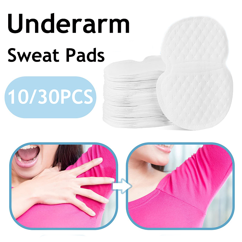Underarm Sweat Absorbing Stick Pads Armpit Liner Anti-Odor Breathable ...