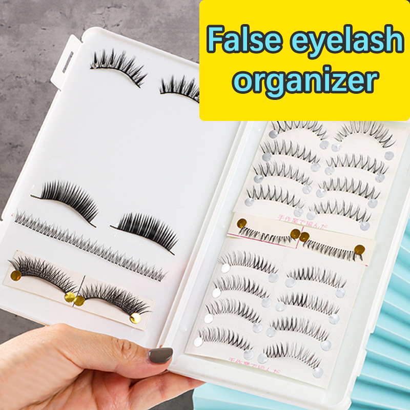 Plastic Glue Pallet Holder Eyelash Extension Storage Box Lash Extension ...