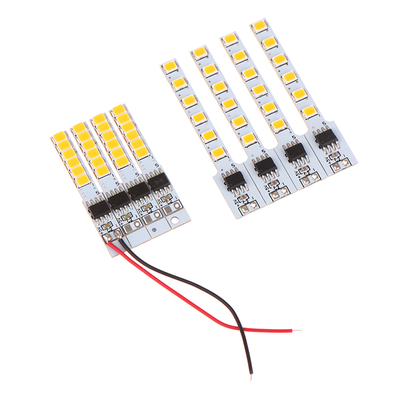 5Pcs LED Flame Flash Candles Diode Light Lamp Board Candle Flame PCB ...