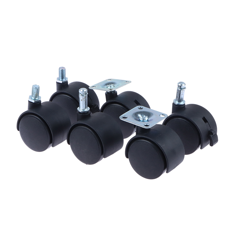 1Pair 2inch Universal Wheel Swivel Caster Roller Wheel Chair Caster ...