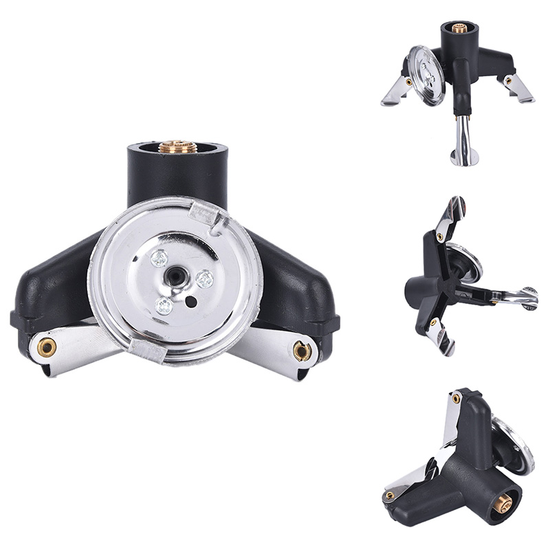 Outdoor Camping Gas Fuel Canister Stove Can Tank Burner Tripod Adapter ...