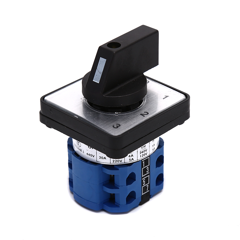 440V 20A 4-POSITION 0-1-2-3 Rotary Selector Changeover Switch Stock ...