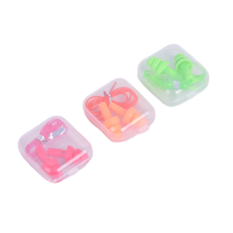 Earplugs Noise Reduction Silicone Soft Ear Plugs PVC Rope Earplugs ...