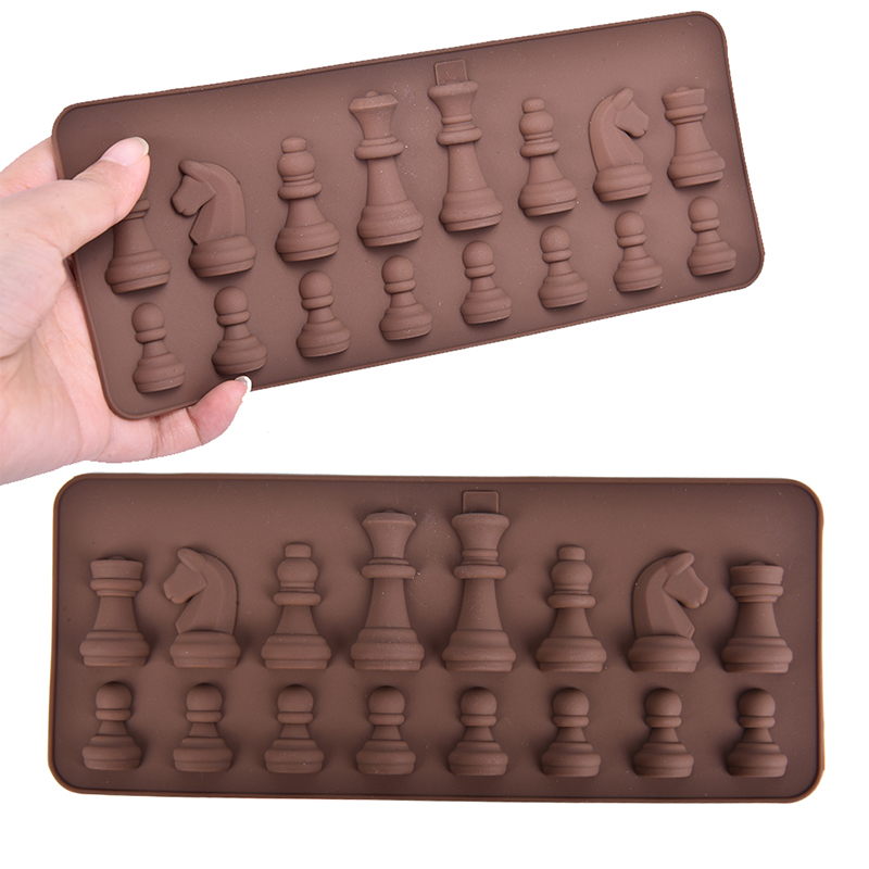 1PC New Chess Silicone Chocolate Molds DIY Cake Decorating Kitchen ...