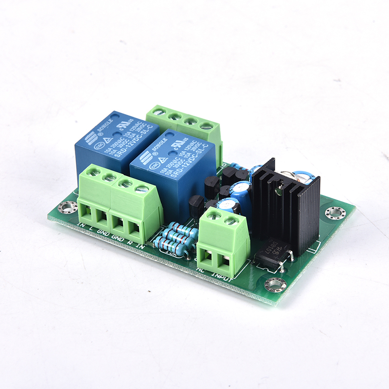 AUDIO SPEAKER PROTECTION Boards Dual Channel Relay PCB Circuit Module ...