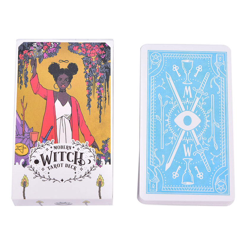 MODERN WITCH TAROT Card Deck All Female Rider Waite Imagery Party Game ...