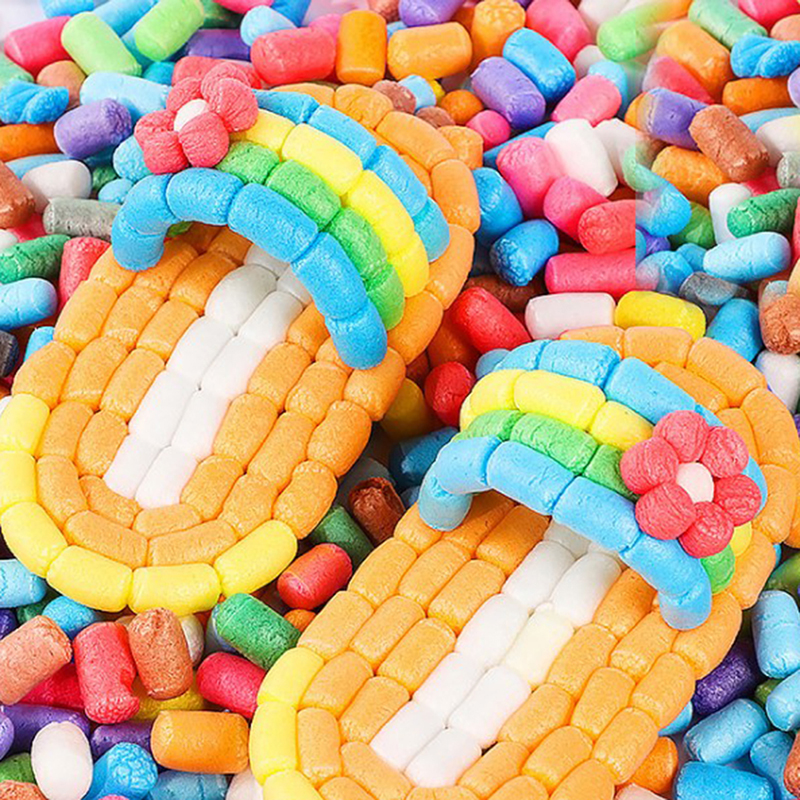 500pcs Starch Baby Kids Building Magic Corn Plasticine Children Toy ...