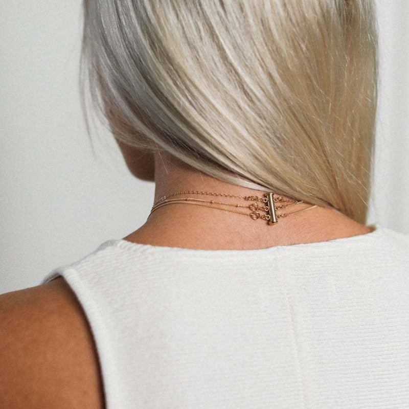 Strand Necklace Detangler Untangling Layered Necklace Clasp Jewelry ...