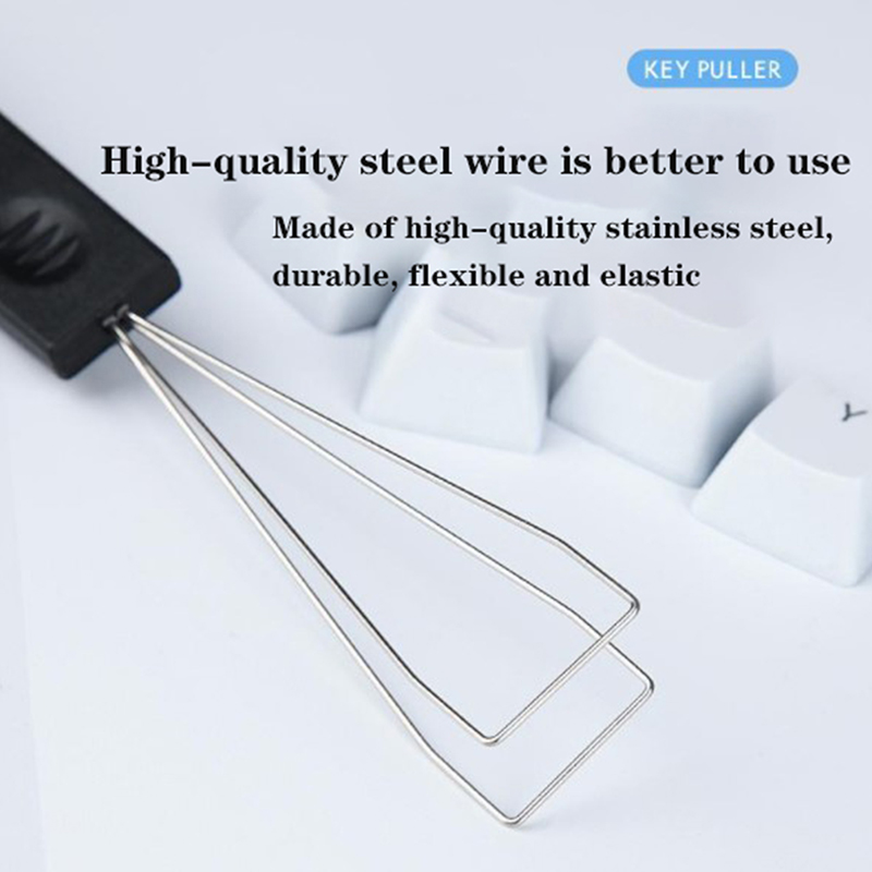 KEYBOARD KEY KEYCAP Puller Remover With Unloading Steel Cleaning Tool ...