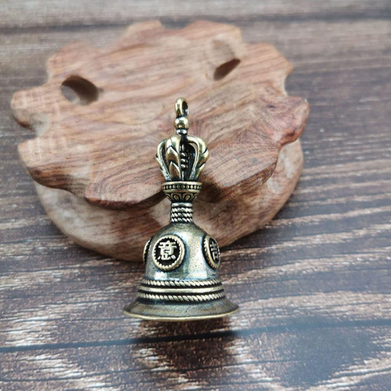 Brass Handicraft Magic Bell Wind Bell Tibetan Bronze Bell Pendant DIY ...