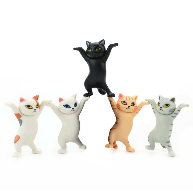 5pcs Cat pen holder bracket Funny Cat Pen Holder Kids Gift ...