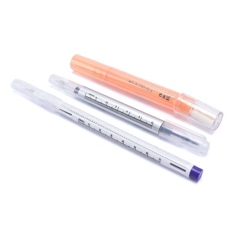2Pcs/set Medical Surgical Scribe Pen Eyebrow Piercing Marker Pen ...