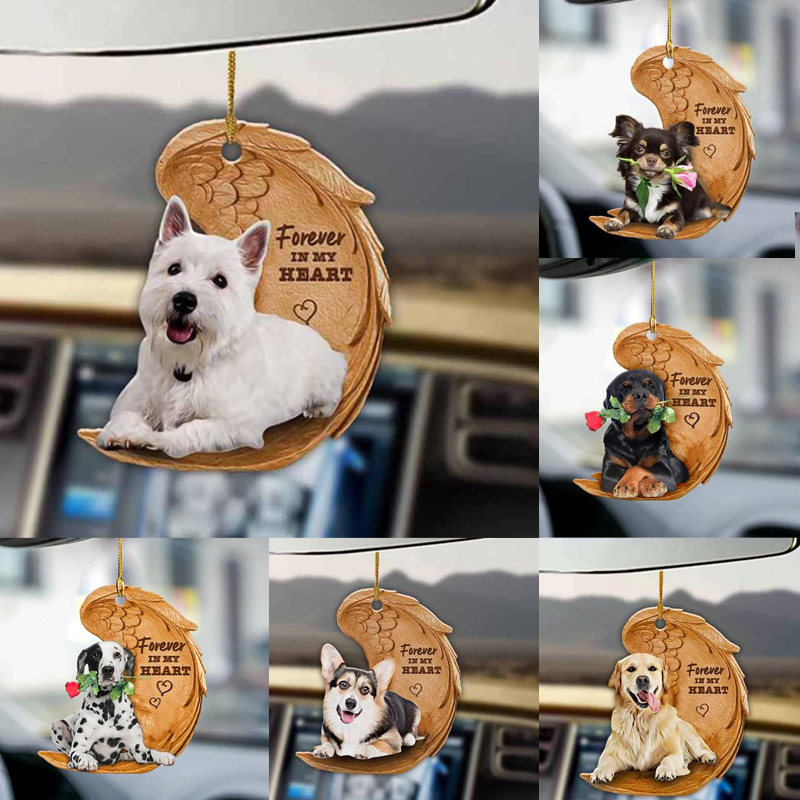 Angel Wing Animal Auto APPPENSATO ORNINE ORNAGGIO Dine Figura Auto DECIT  Pe