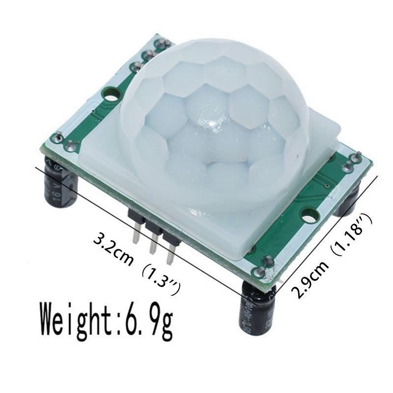ADJUST IR PYROELECTRIC Infrared IR PIR Motion Sensor Detector Module HC ... ADJUST IR PYROELECTRIC Infrared IR PIR Motion Sensor Detector Module HC ...