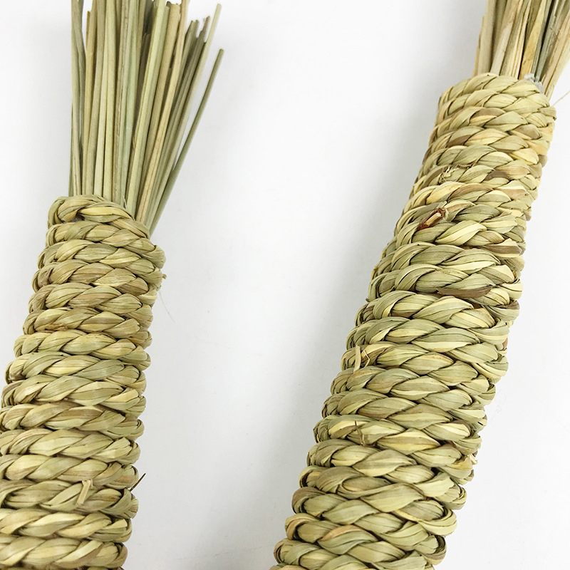 Rabbit Chew Toys Grass Woven Natural Rabbit Chew Carrot Rabbit Chew Sticks H❤W