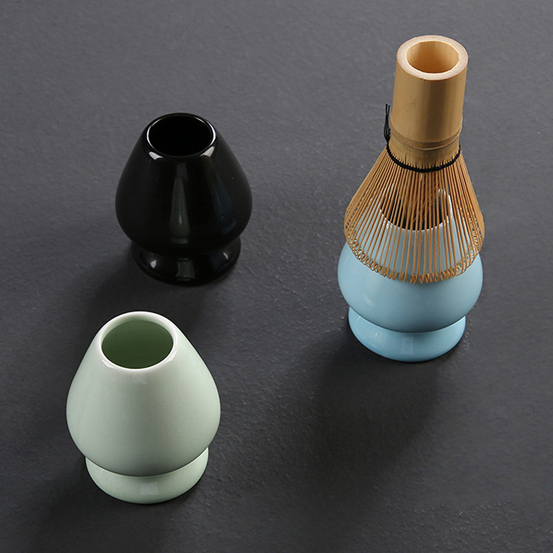 Japanese Ceremony Matcha Suit Whisk Matcha Green Tea Chasen Holder Teaw ...