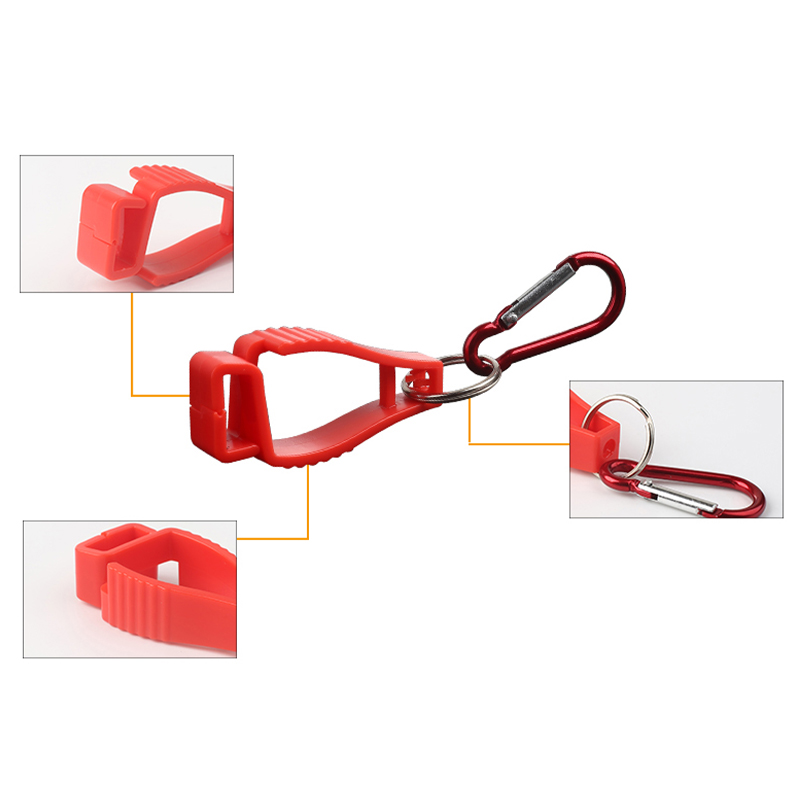 Glove Clip Holder Hanger Guard Labor Work Clamp Grabber Catcher Safety Work Tool