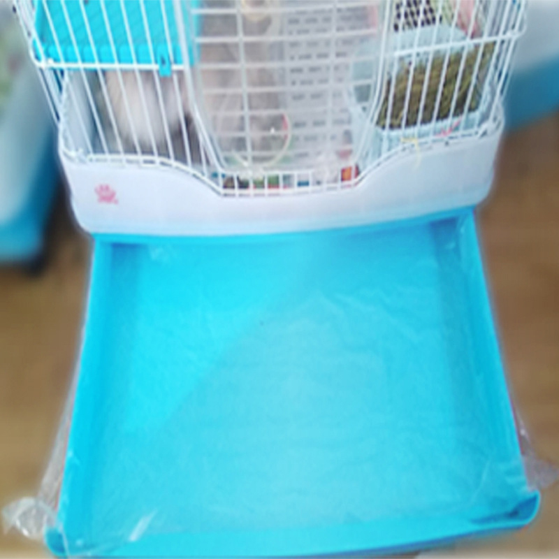 Pet products rabbit cage disposable film pad toilet chassis large urine pad f Pe