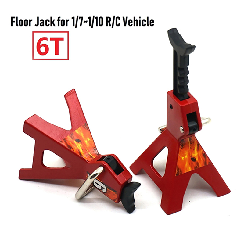 6 Ton Simulation Jack Stands Lift Pair Rack for Remote Toy Car Truck ...