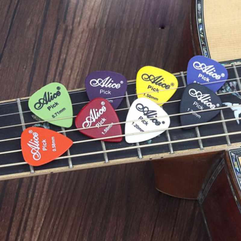 20/100PCS Guitar Pick Acoustic Bass Pic Plectrum Mediator Thickness Mix ...