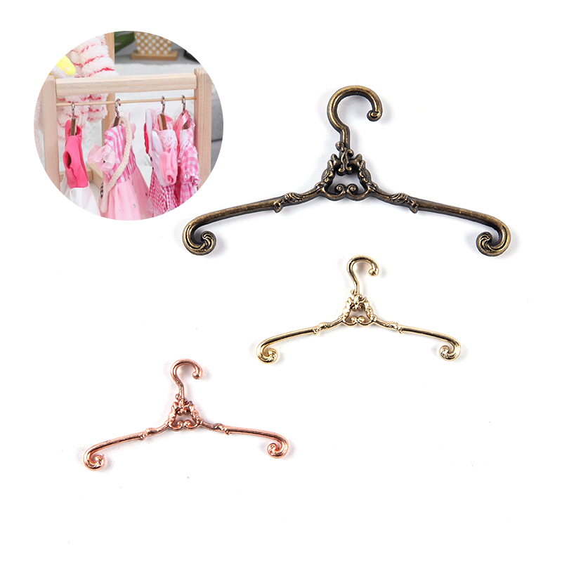 5pcs Metal Doll Hangers Doll Accessories For Blyth 1/6 ob11 Doll Clothes 4/6. Pe