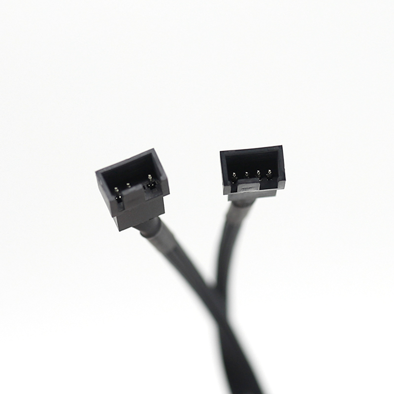 Cavo splitter 4 pin Y 4 pin PWM femmina a 3/4 pin scheda madre ventola CPU PC C GR p