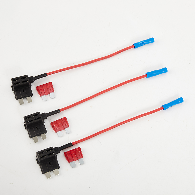 12V Mini Car Fuse Holder Add-A-Circuit Tap Adapter With 10A Micro Blade Fuse