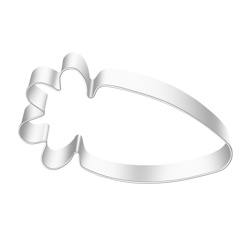 Stainless Steel Easter Biscuit Mold Carrot Bunny Baking Mold Kitchen Baking Tool