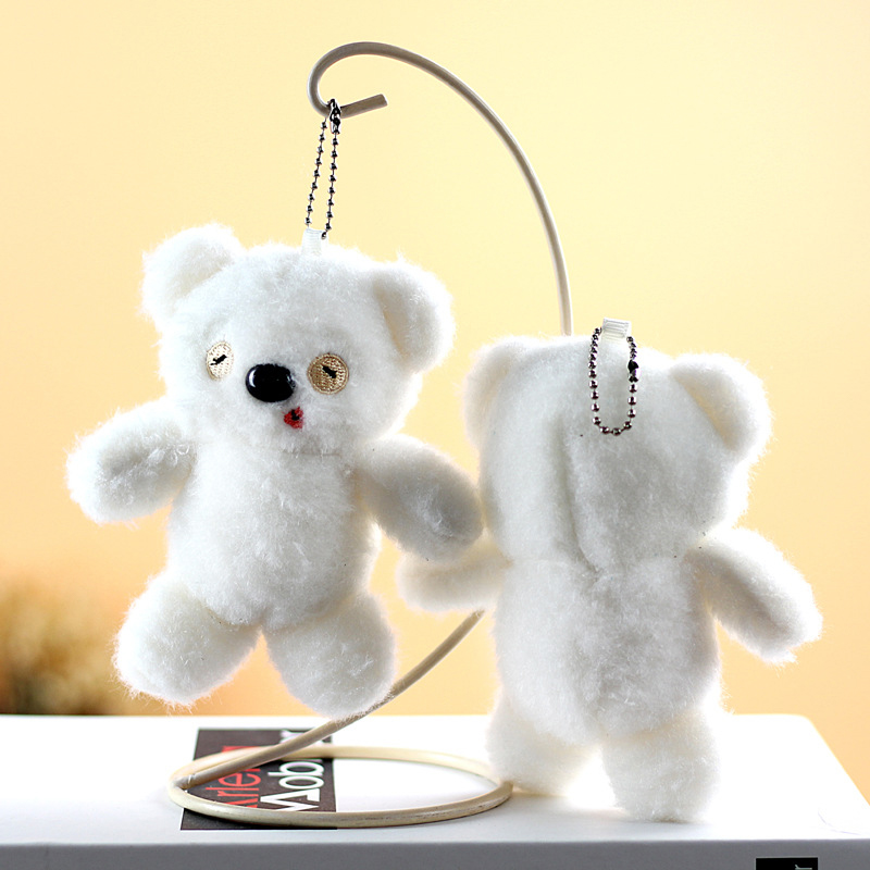 Cute Plush Cherry Bear Rabbit Plush Toy Girl Backpack Pendant Keychain Pe