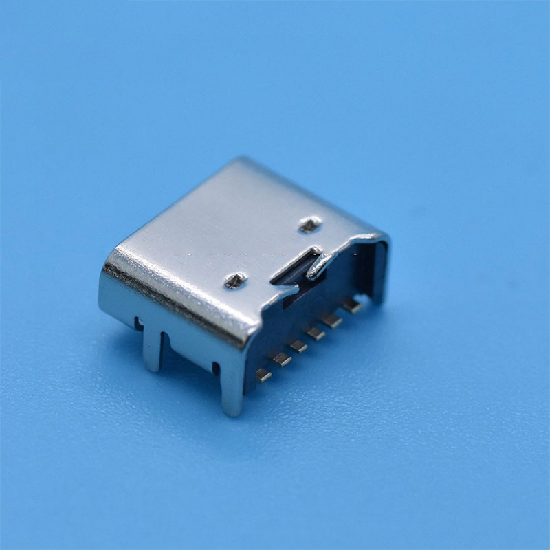 10pcs/Lot Type C 6 Pin SMT Socket Connector USB 3.1 Type-C Female ...