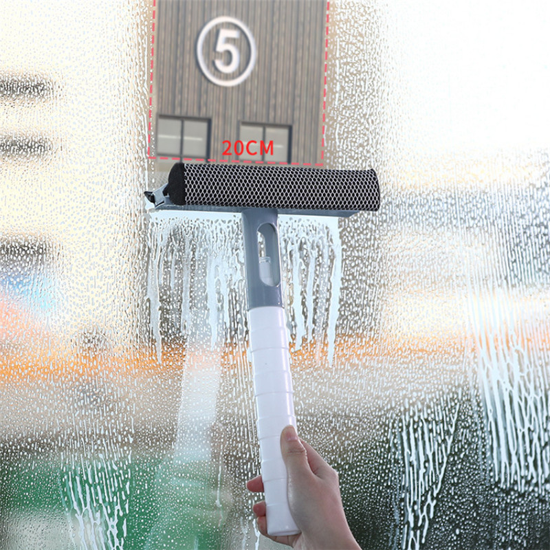 3 in 1 Spray Scrape Wipe Window Squeegee Glass Cleaner Window Wiper ...