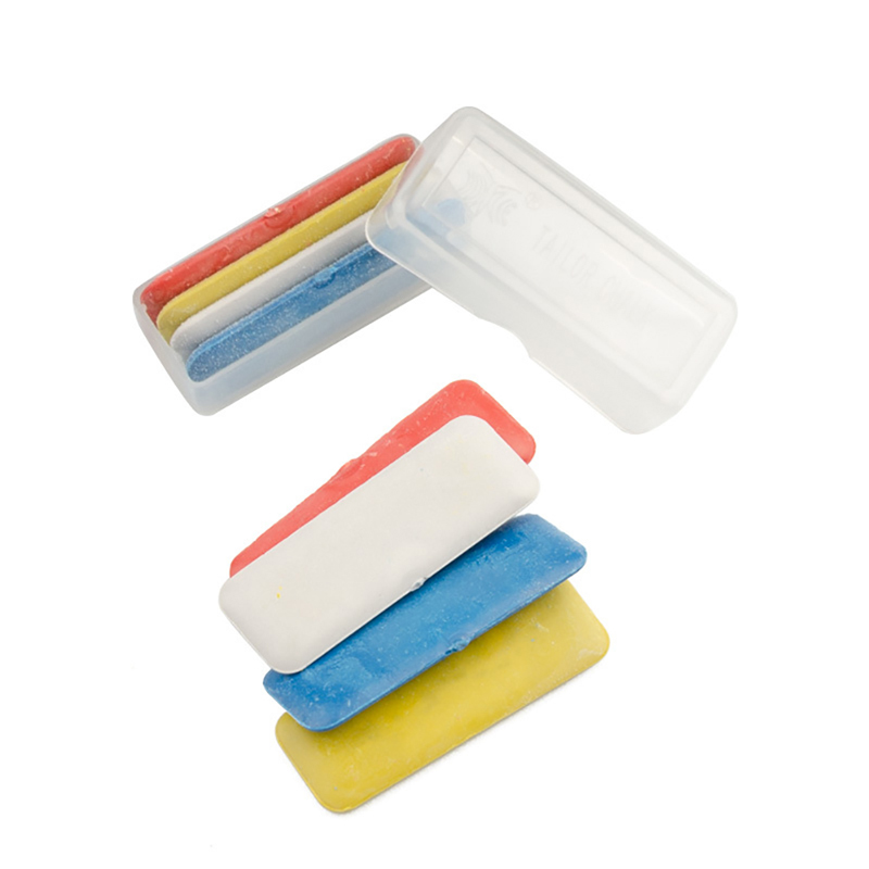 4PCS Colorful Erasable Tailors Chalk Fabric Sewing Marker Clothing ...