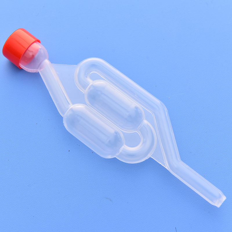 WINE FERMENTATION AIRLOCK Valve Plastic One-Way Exhaust Seal Beer ...