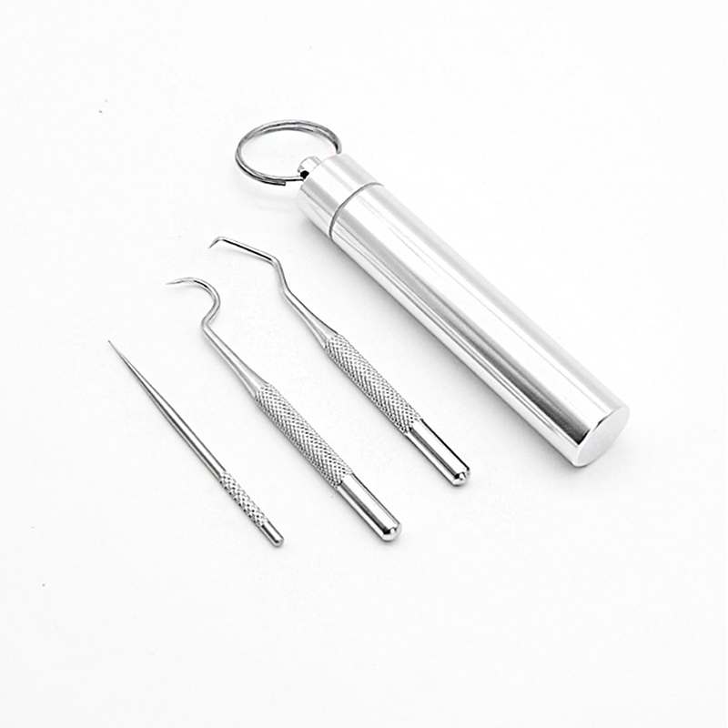 3Pcs Toothpicks Pocket Set Outdoor Portable Multi-Purpose Toothpick ...