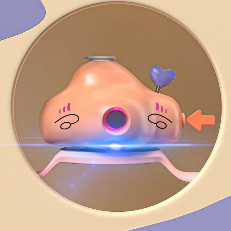 Cartoon Watch USB Mini Portable Facial Moisturizing Spray Hydrating Instrument