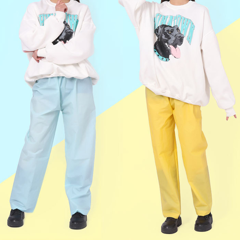 Waterproof  Rain Pants PU Snow Trousres Sport Raincoats Outdoor Toddler Play H❤W