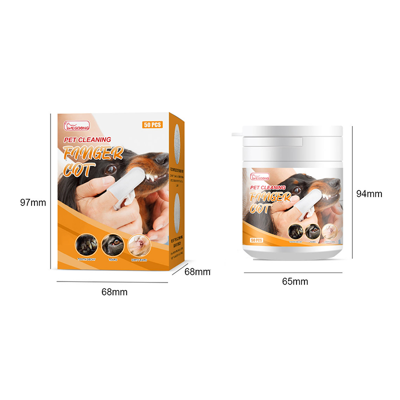 Pet Finger Toothbrush Bad Breath Tartar Teeth Tool Dog Cat Cleaning Pet Suppl Pe