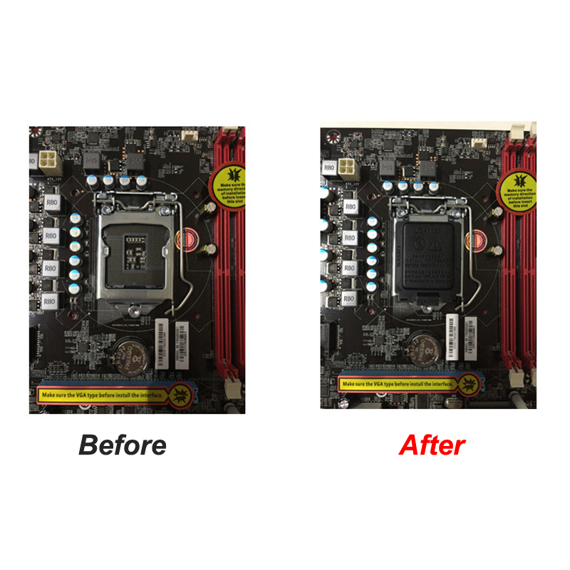 5 pz scheda madre CPU protezione socket CPU cover pin cover per LGA115X CLNW Sn