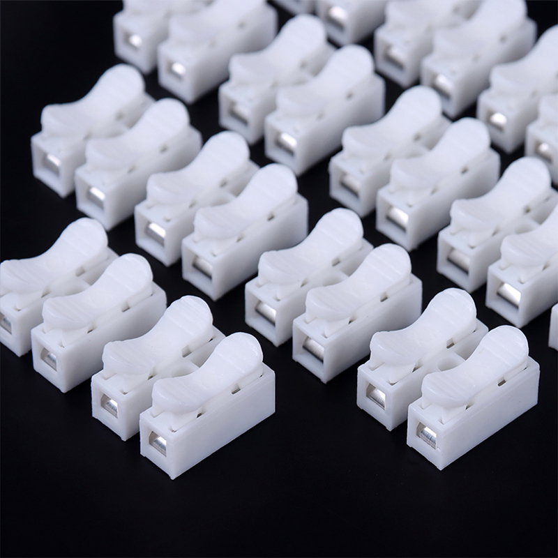 10PCS Quick Connection Terminal Press Type Connector Connector CH-2 ...