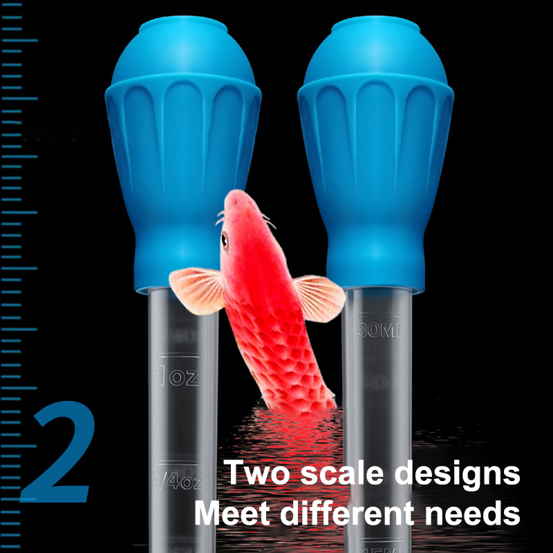 Pipetta serbatoio pesce pompa sifone cambiaacqua acquario pipetta alimentazione attrezzi barbecue