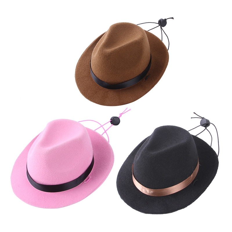 Funny Pet Hat For Dog Cat Western Cowboy Hat Photo Prop Universal Dog Cap Pe