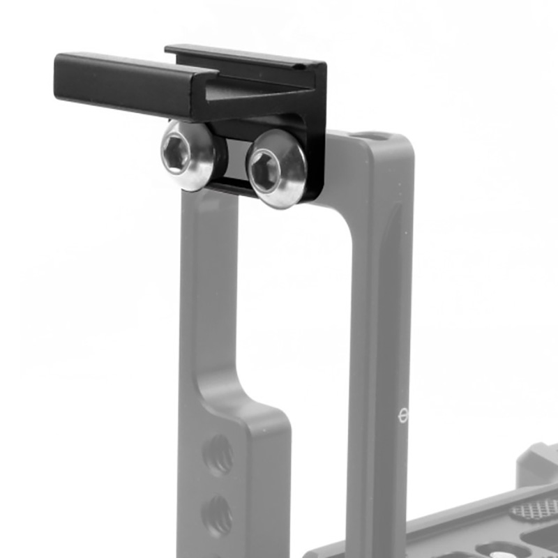 Adattatore montaggio scarpe fredde angolo 90 gradi per fotocamera DSLR impianto staffa L plaTM p