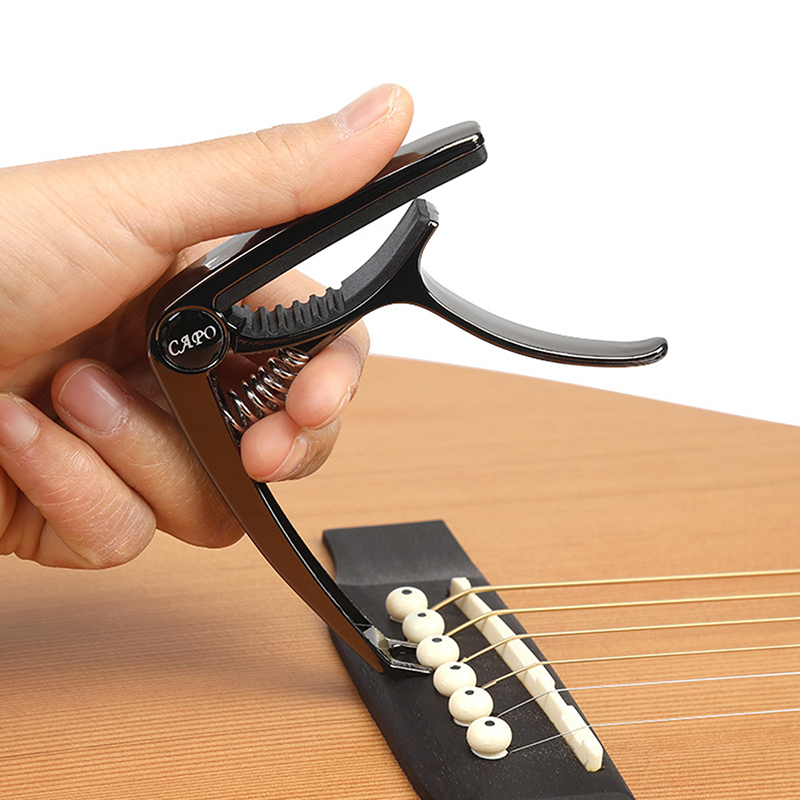 METAL GUITAR CAPO for Acoustic/Electric/Classic Trigger Change Tune Key ...