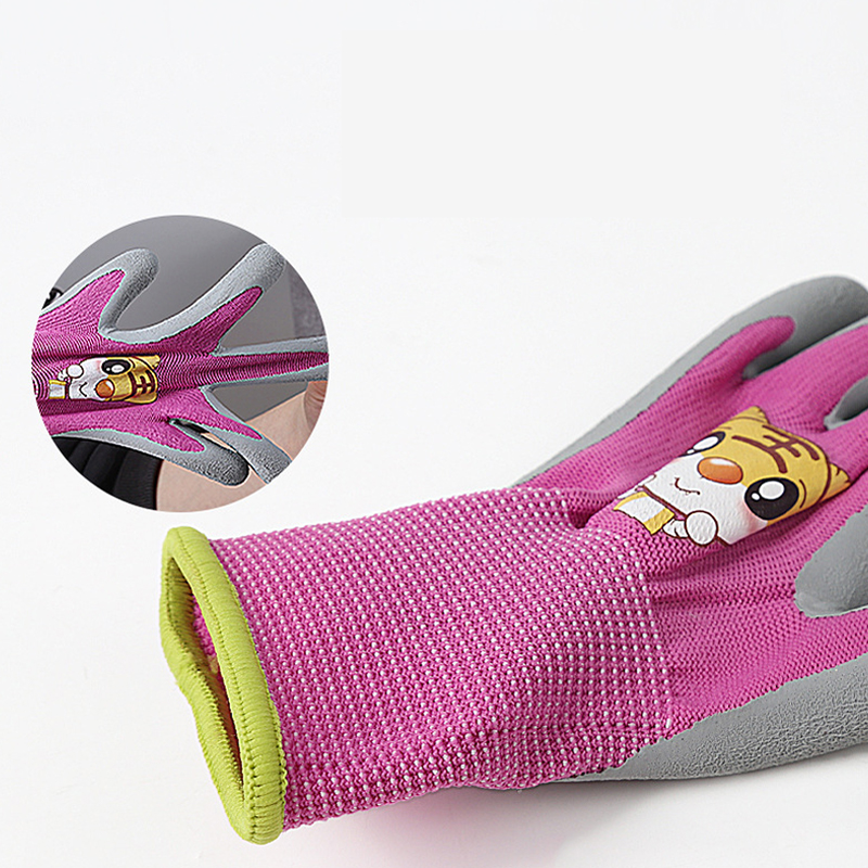 Guanti da giardinaggio bambini per bambini resistenti all'olio leggeri Waterpro KP Z4