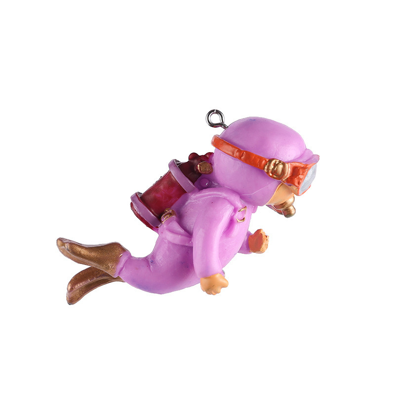 Accessori layout scena oceano artigianato resina decorazione acquario home office # wi