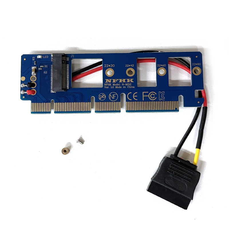 M KEY M.2 NVME AHCI SSD To PCI-E PCI Express 3.0 16x x4 Adapter FDTbj ...