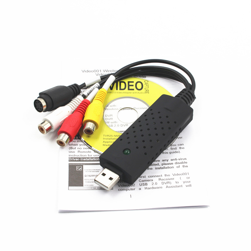 Portable USB2.0 Audio Video Capture Card Adapter Easy To Cap Easycap VHS To DVD | eBay