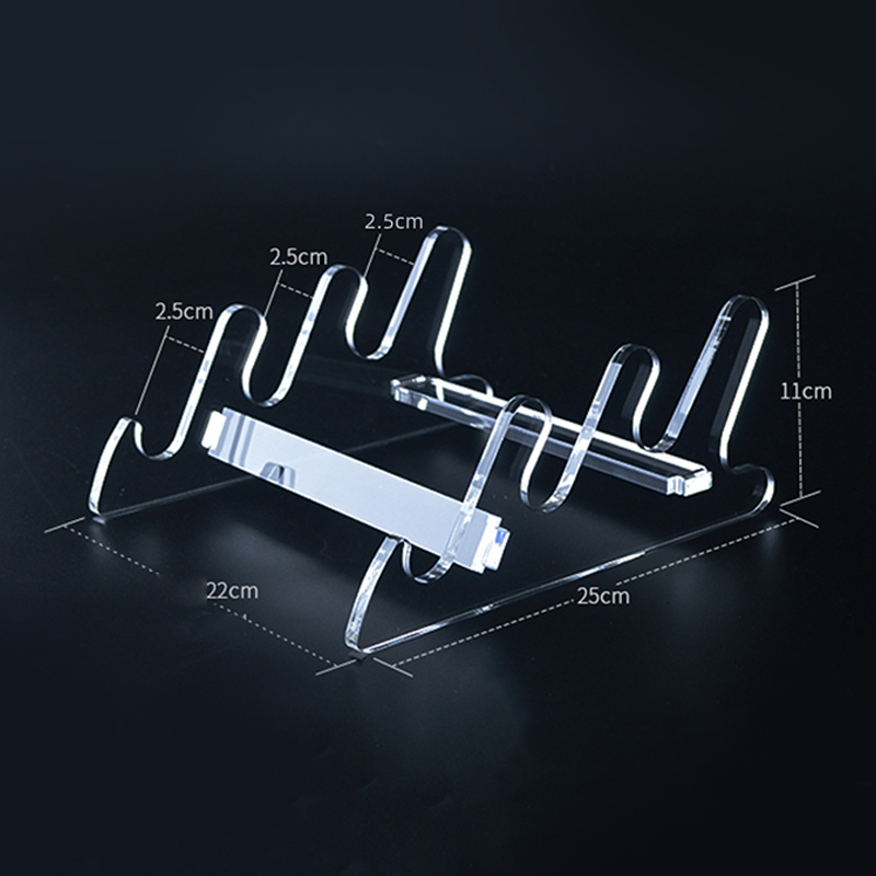 Universal Transparent Acrylic Game Keyboard Stands Convenient Removable ...